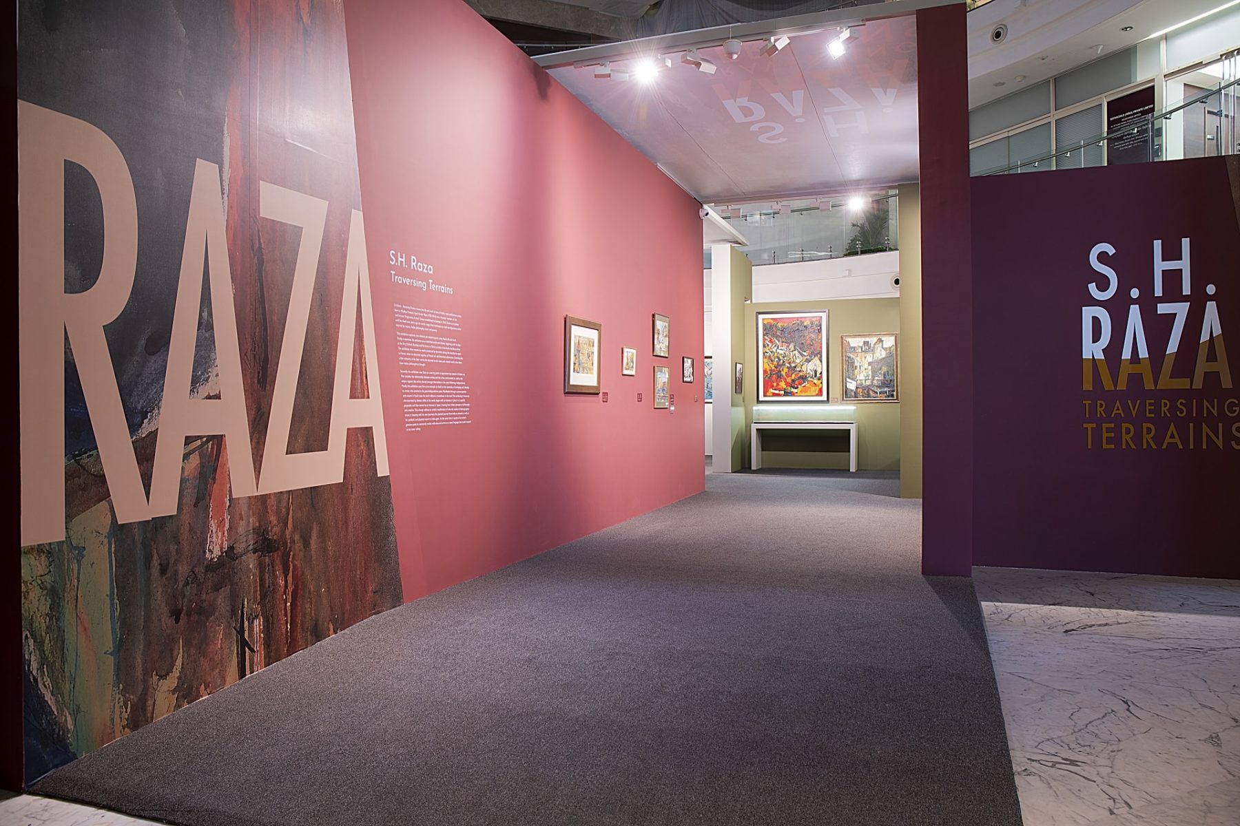 A Long Date with Master Artist SH Raza - Bold Outline : India's leading ...