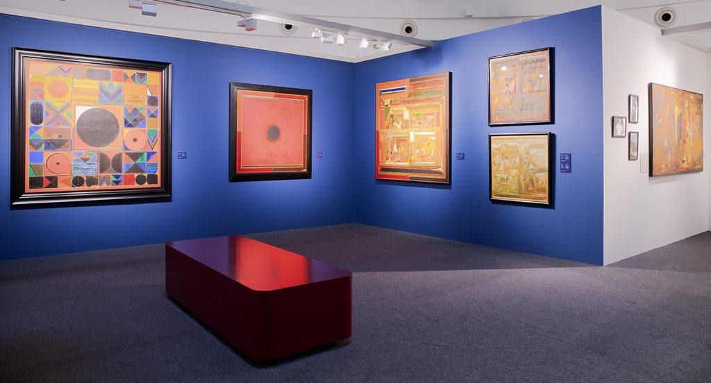 A Long Date with Master Artist SH Raza - Bold Outline : India's leading ...