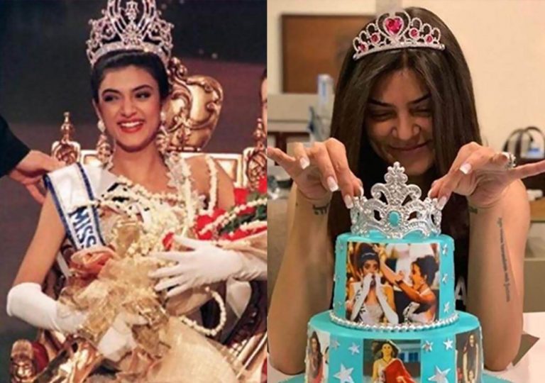 Sushmita Sen Rejoices 25 Years Of Winning The Miss Universe Title