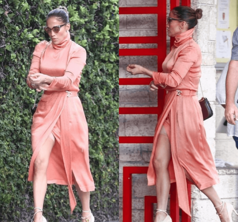 JLo stunning look at her twins’ graduation, suffered a wardrobe malfunction