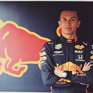 Maiden Podium Standing For Alex Albon At Tuscan Grand Prix - Bold ...