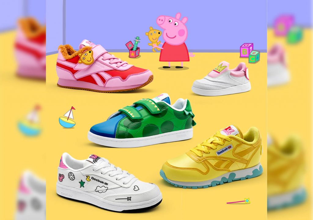 Reebok Releases First-Ever Kids Collaboration with Peppa Pig - Bold ...