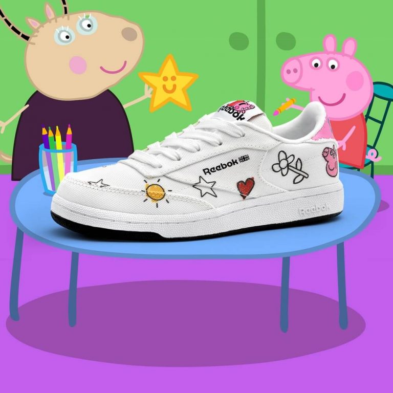 Reebok Releases First-Ever Kids Collaboration with Peppa Pig - Bold ...