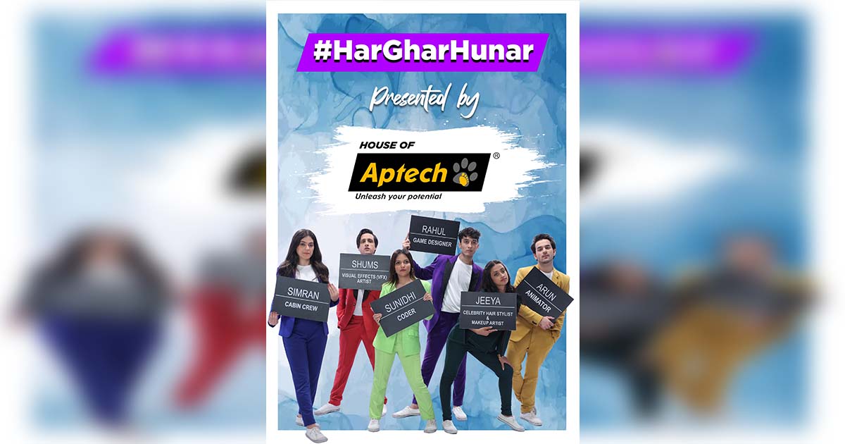 Aptech Limited on its mission to skill build the youth, flags off its music video - “Har Ghar ...