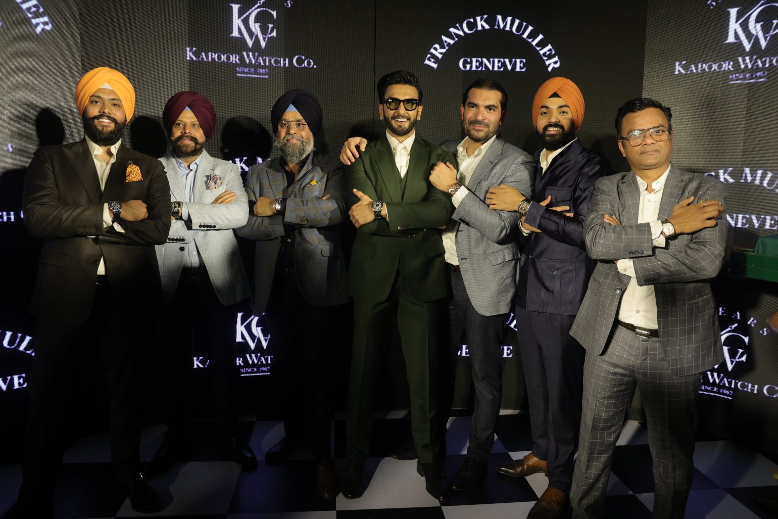 Kapoor Watch Company Ties up with Luxury Swiss Watch Brand Franck ...