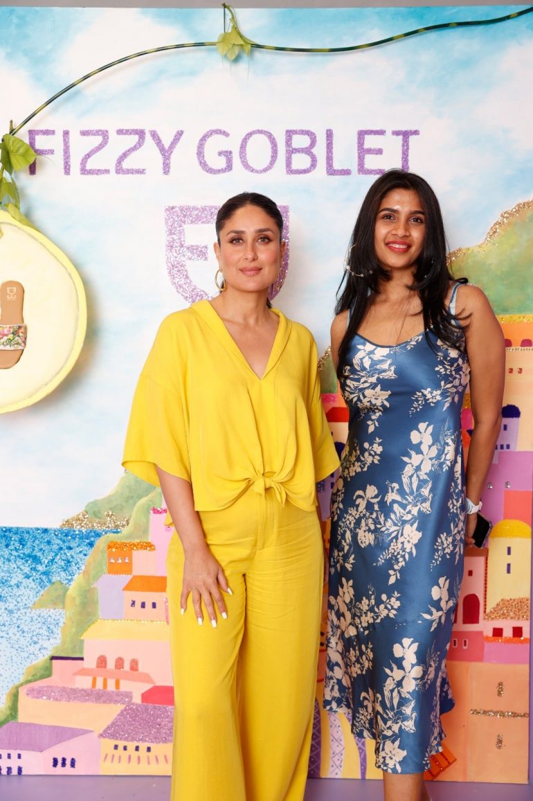 Kareena Kapoor Khan unveils Fizzy Goblet's new Spring Summer’23 collection - Bold Outline ...