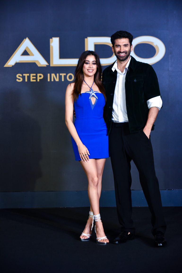 ALDO India Unveils Aditya Roy Kapur as Male Brand Ambassador & Announces Janhvi Kapoor's ...
