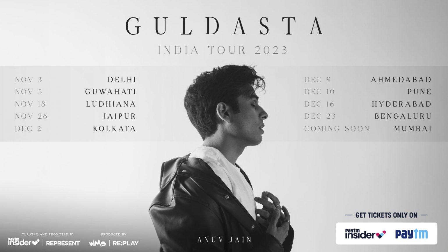 Anuv Jain Announces 10-City ‘Guldasta’ Tour - Bold Outline : India's ...