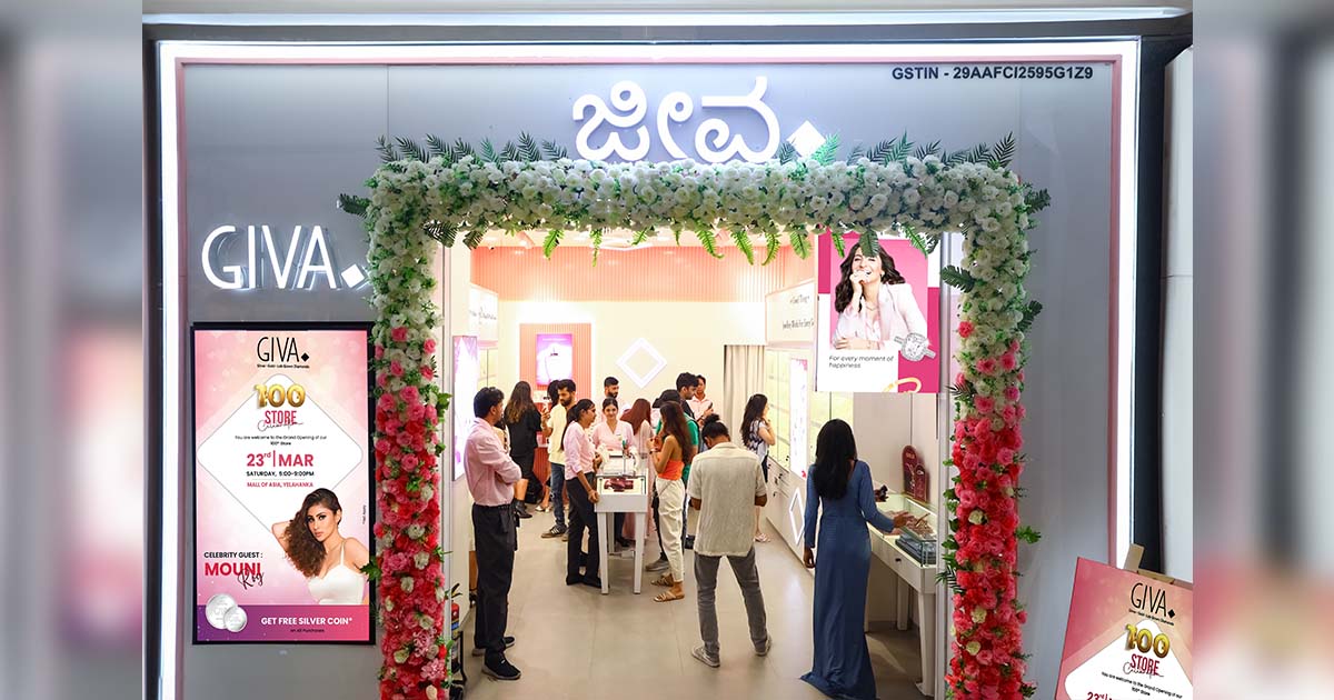 GIVA Launches its 100th Store in India - Bold Outline : India's leading ...
