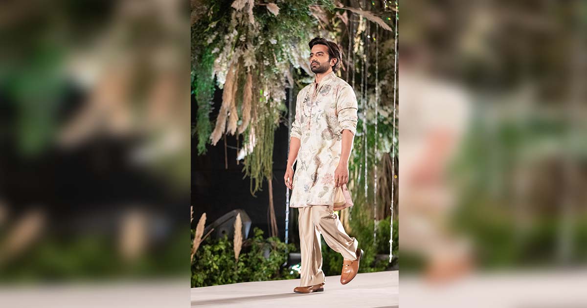 Actor Ayush Mehra Makes Runway Debut For Indian Luxury Designer Tarun ...