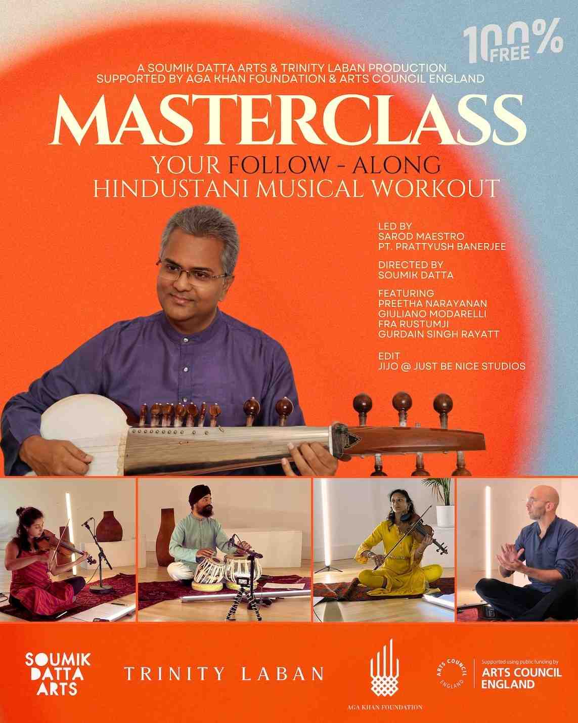 Soumik Datta Arts Launches Indian Classical Music Masterclass